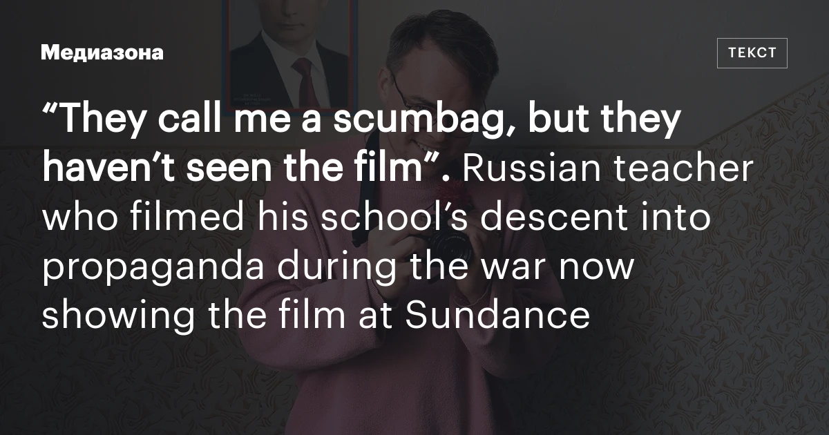 Russian teacher exposes school war propaganda in Mr. Nobody Against ...